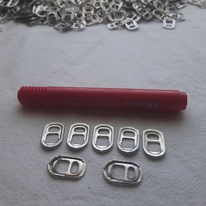 Silver Aluminum Pop-soda Ring Pull Tabs for Crafts (2-hole) - Etsy