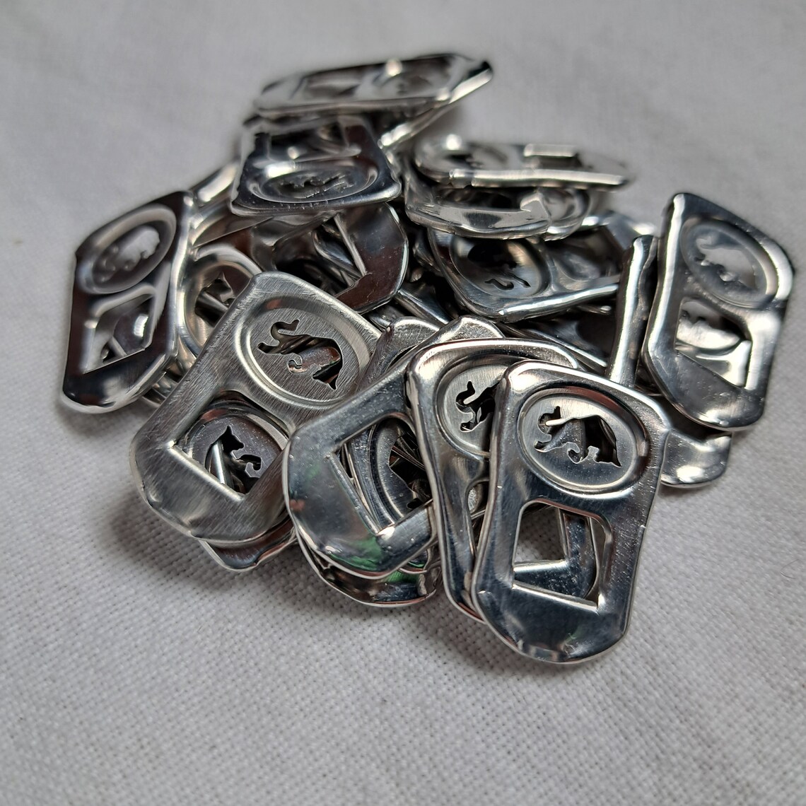 100 Red Bull Aluminum Pop/ Soda/energy Drink Can Pull Tabs for Crafts ...