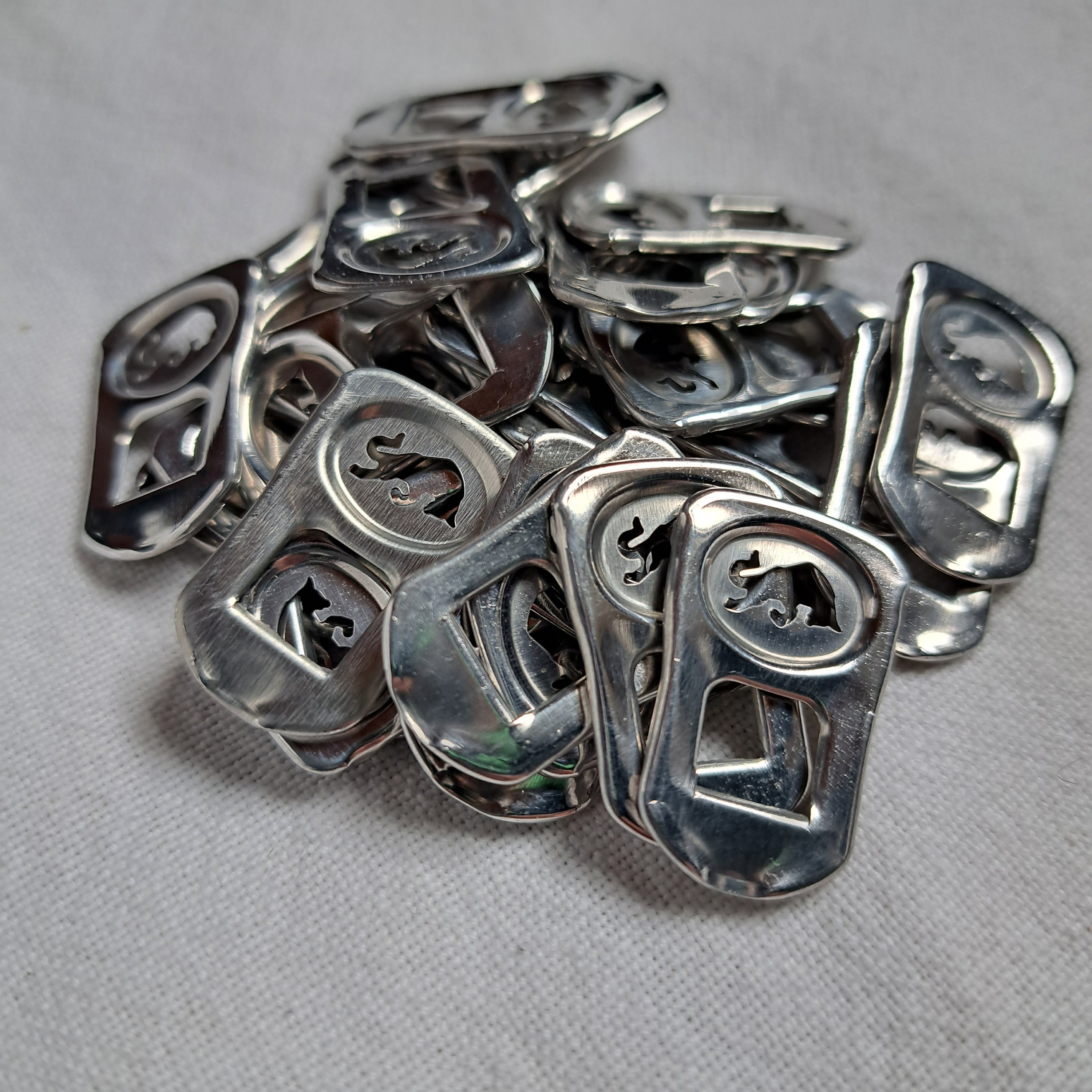 100 Red Bull Aluminum Pop/ Soda/energy Drink Can Pull Tabs for Crafts ...