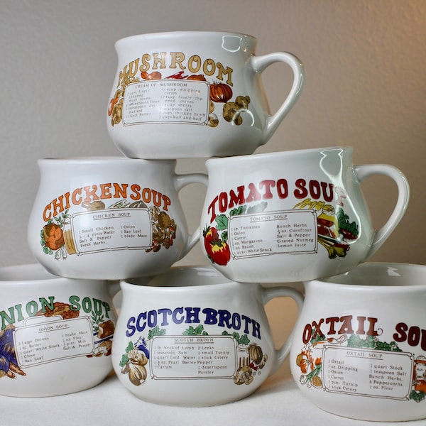 Vintage Soup Mug - Etsy