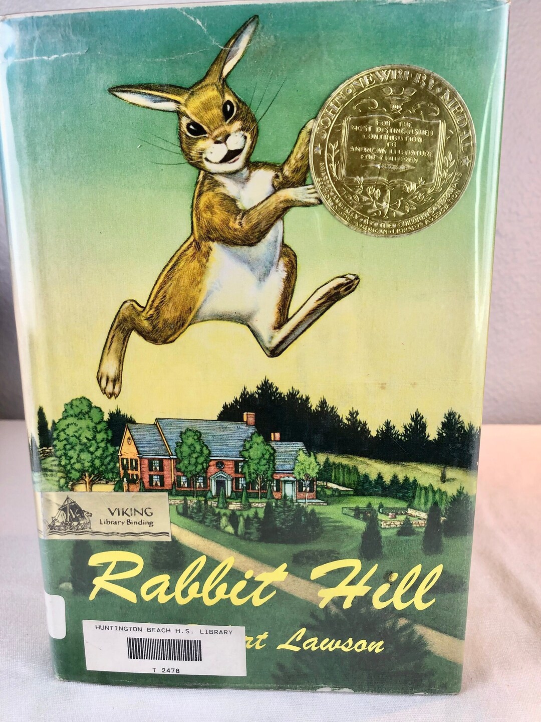 Rabbit Hill by Robert Lawson Newberry Winner 12th Printing 1966 ...