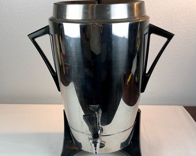 Atomic Stainless Steel Percolator / Sunbeam Coffee Maker - 30 Cups ...