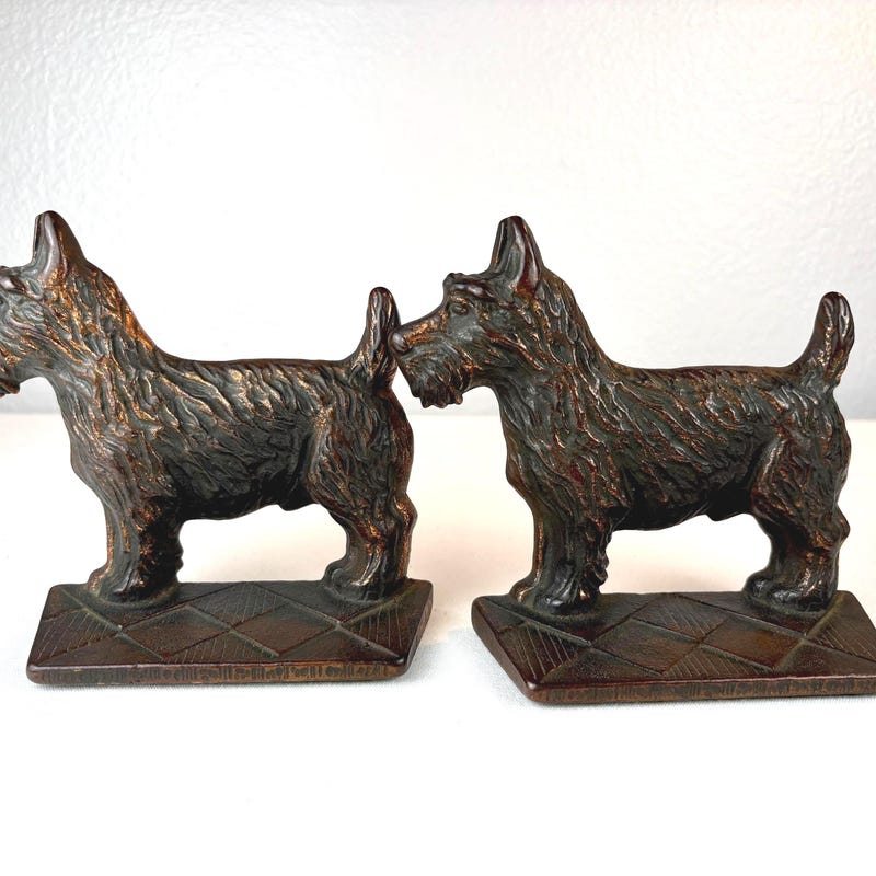 Dog Bookends - Etsy