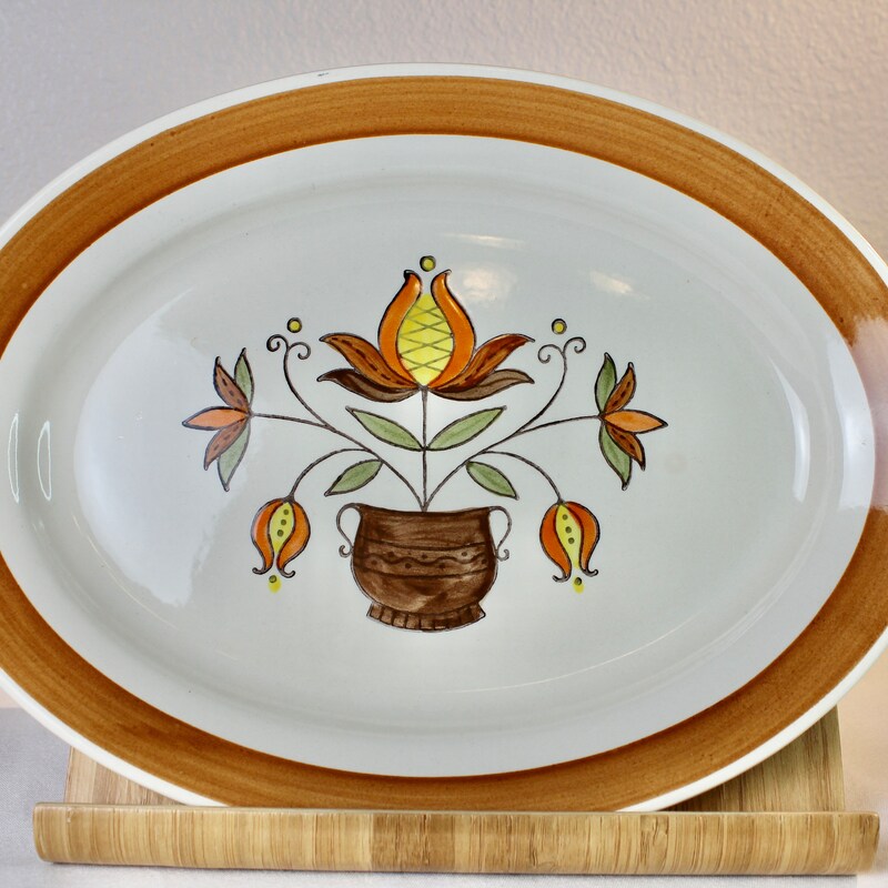 Brown Platter - Etsy