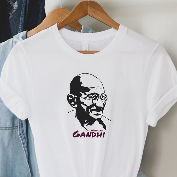 Mahatma Gandhi Shirt - Etsy