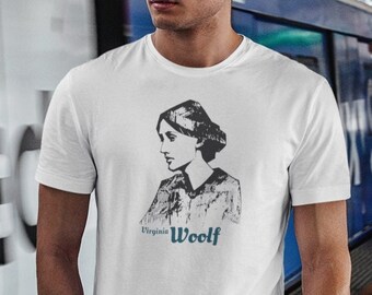 Virginia Woolf Shirt - Etsy