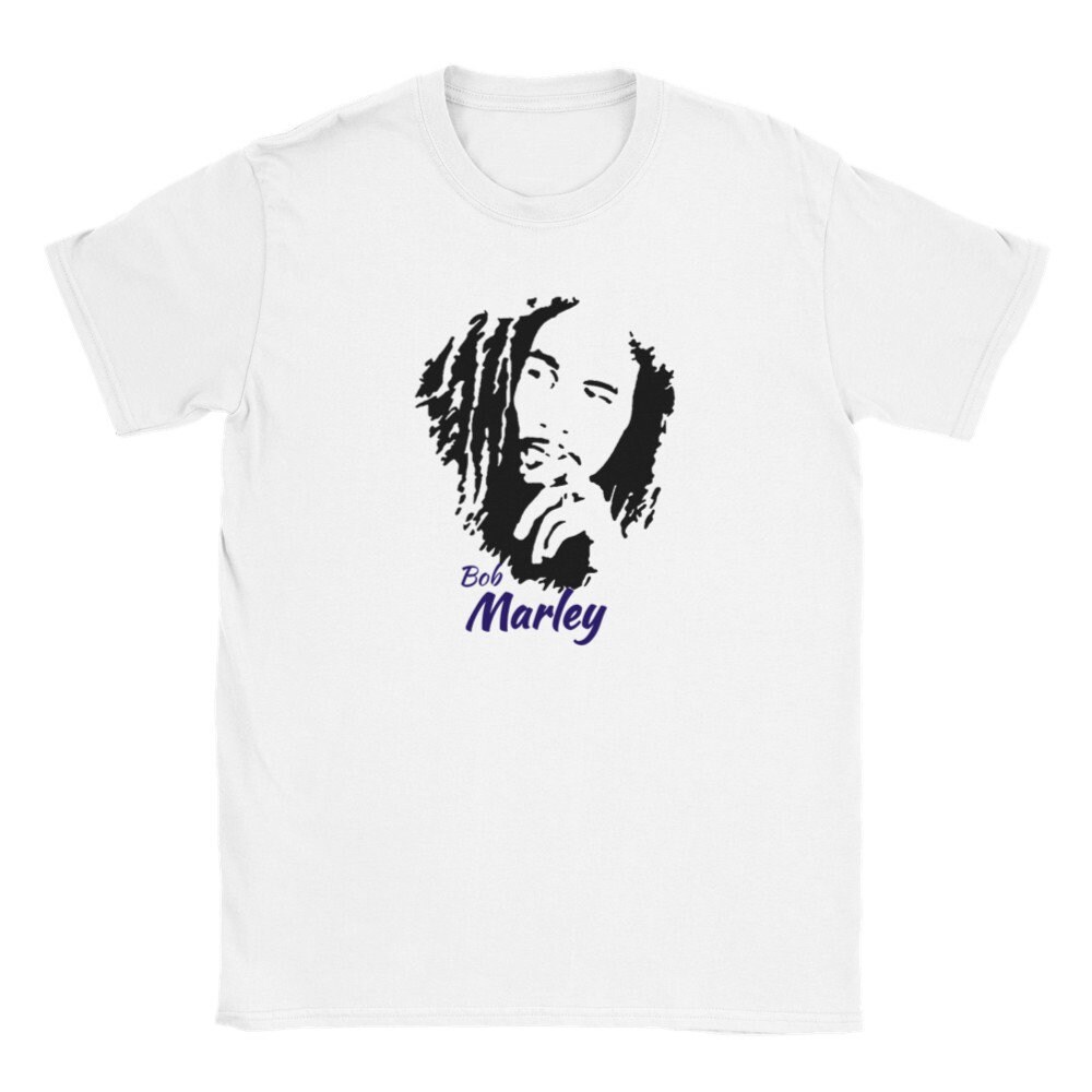 Bob Marley T Shirt Musical Icon Tribute Etsy