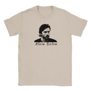 Alain Delon T-shirt - Iconic French Cinema Legend Graphic Tee - Etsy