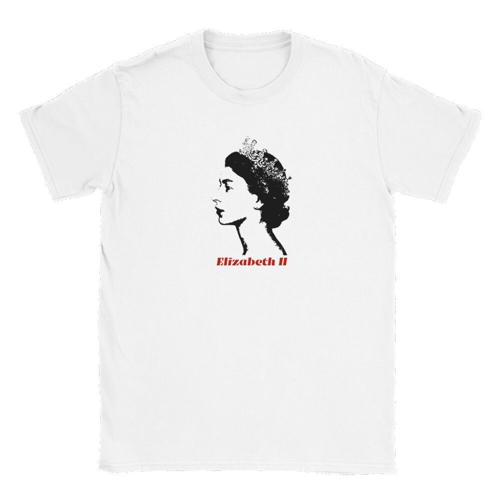 Queen Elizabeth T-shirt | Royal Majesty Tribute - Etsy