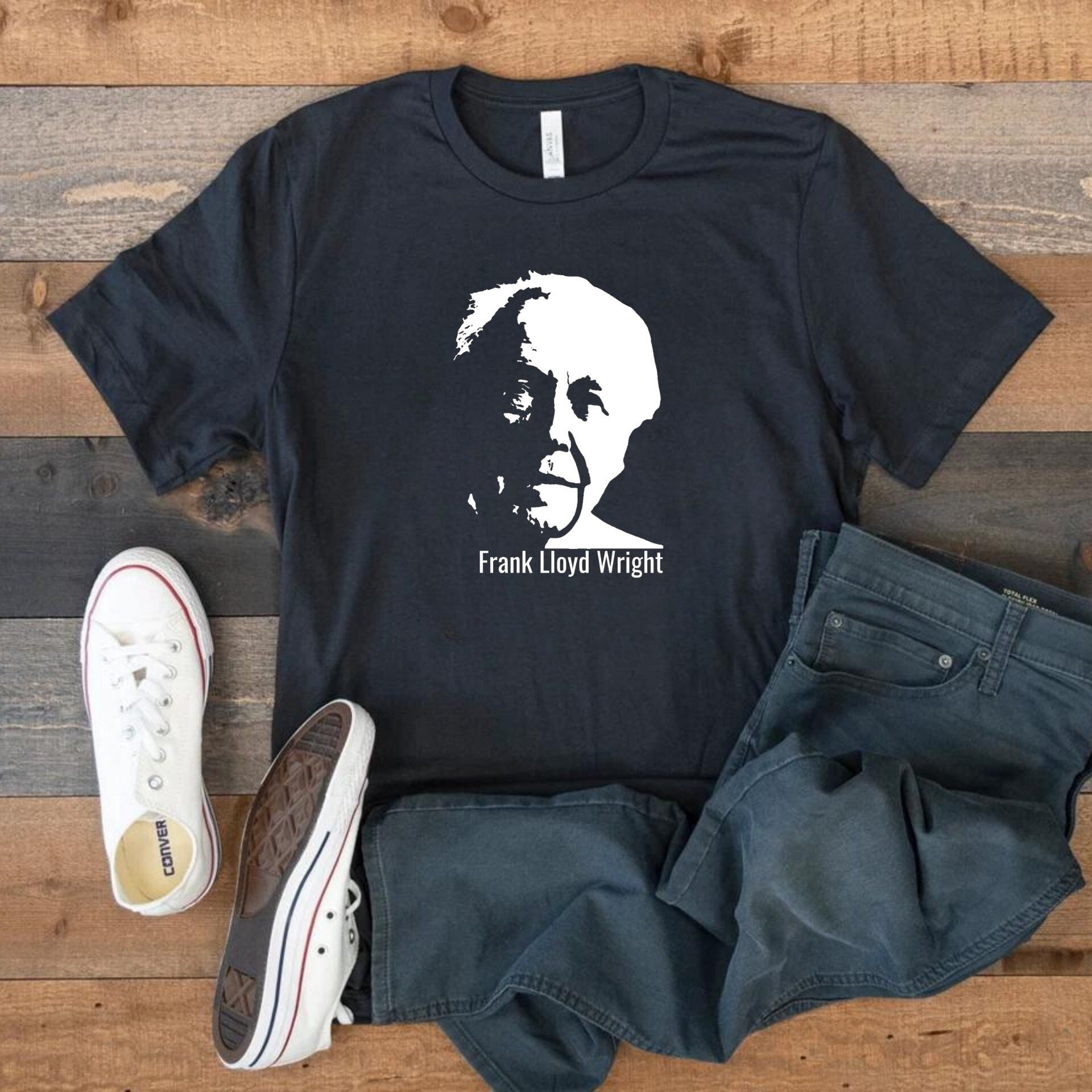 Frank Lloyd Wright Architect T-shirt | Iconic Modernist Design - Etsy