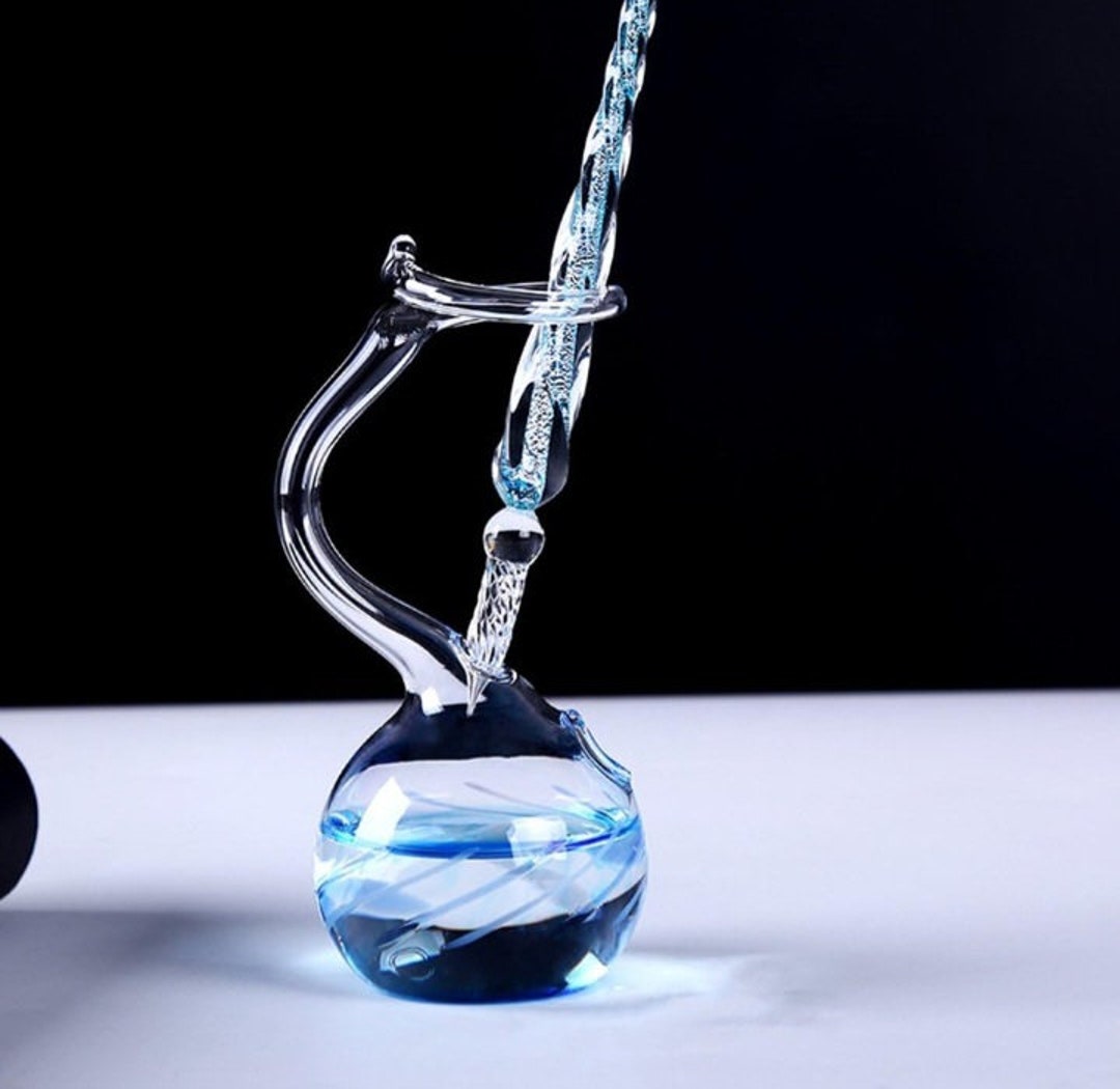 Exquisite Handmade Glass Dip Pen Holder for Ink Washing - Etsy