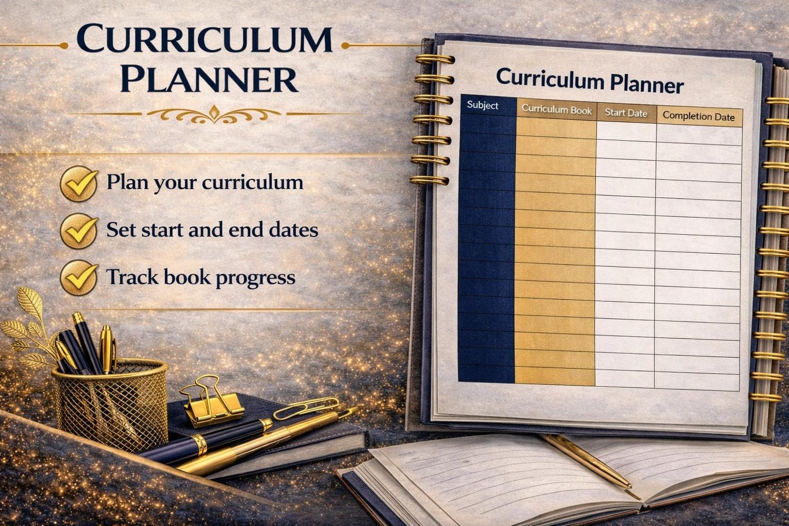 Editable Homeschool Planner Printable | 50+ Page Homeschool Organizer ...