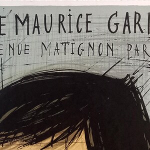Original French Bernard Buffet Painting Exhibition Poster From 1980 at ...