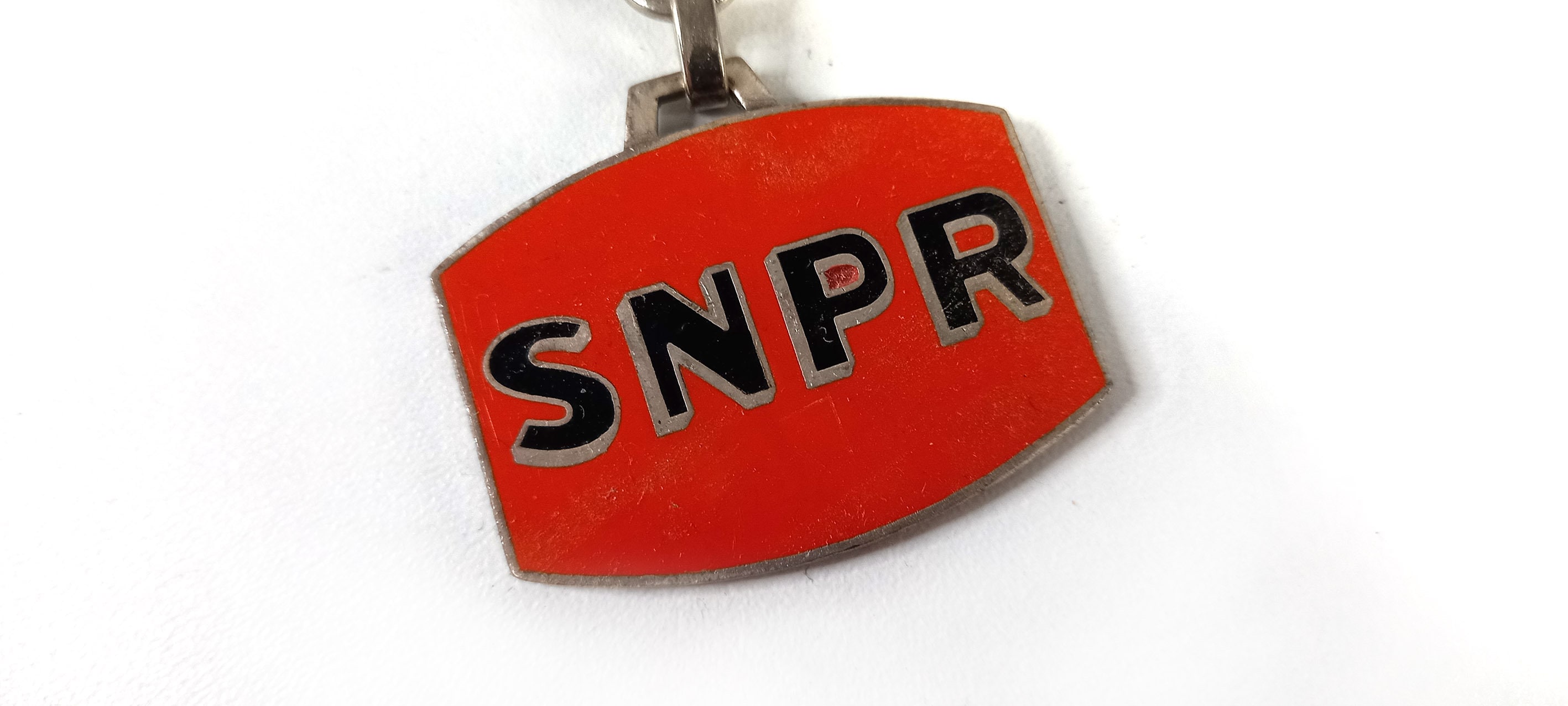 Vintage French Red Metal Advertising Keychains From the 50's SNPR - Etsy