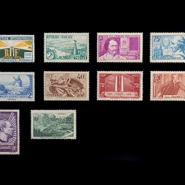 Timbres rares - Etsy France