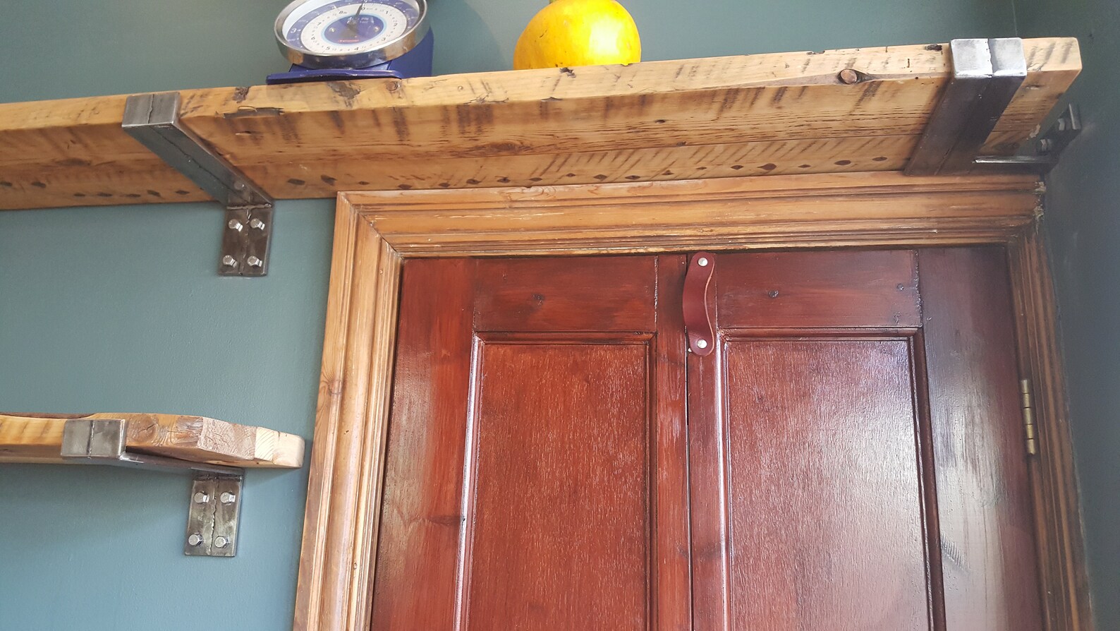 Alcove Shelves - Reclaimed Wood, Floating, Brackets, Bookends - Etsy