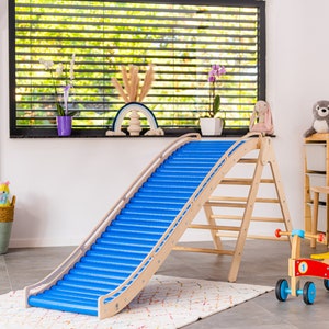 Sensory Toys, Kids Toys, Montessori Toys, Rolling Slide With Climbing ...