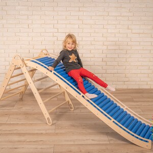 Sensory Roller Slide With Climbing Triangle Pickler Triangle With ...