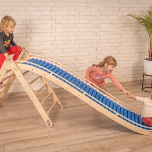 Sensory Roller Slide With Climbing Triangle Pickler Triangle With ...