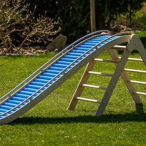 Rolling Slide With Climbing Triangle, Indoor Outdoor Playground ...