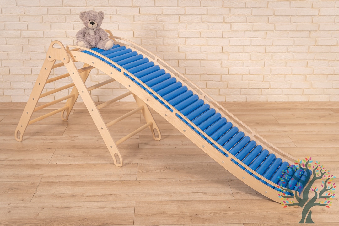 Sensory Roller Slide With Climbing Triangle Pickler Triangle With ...