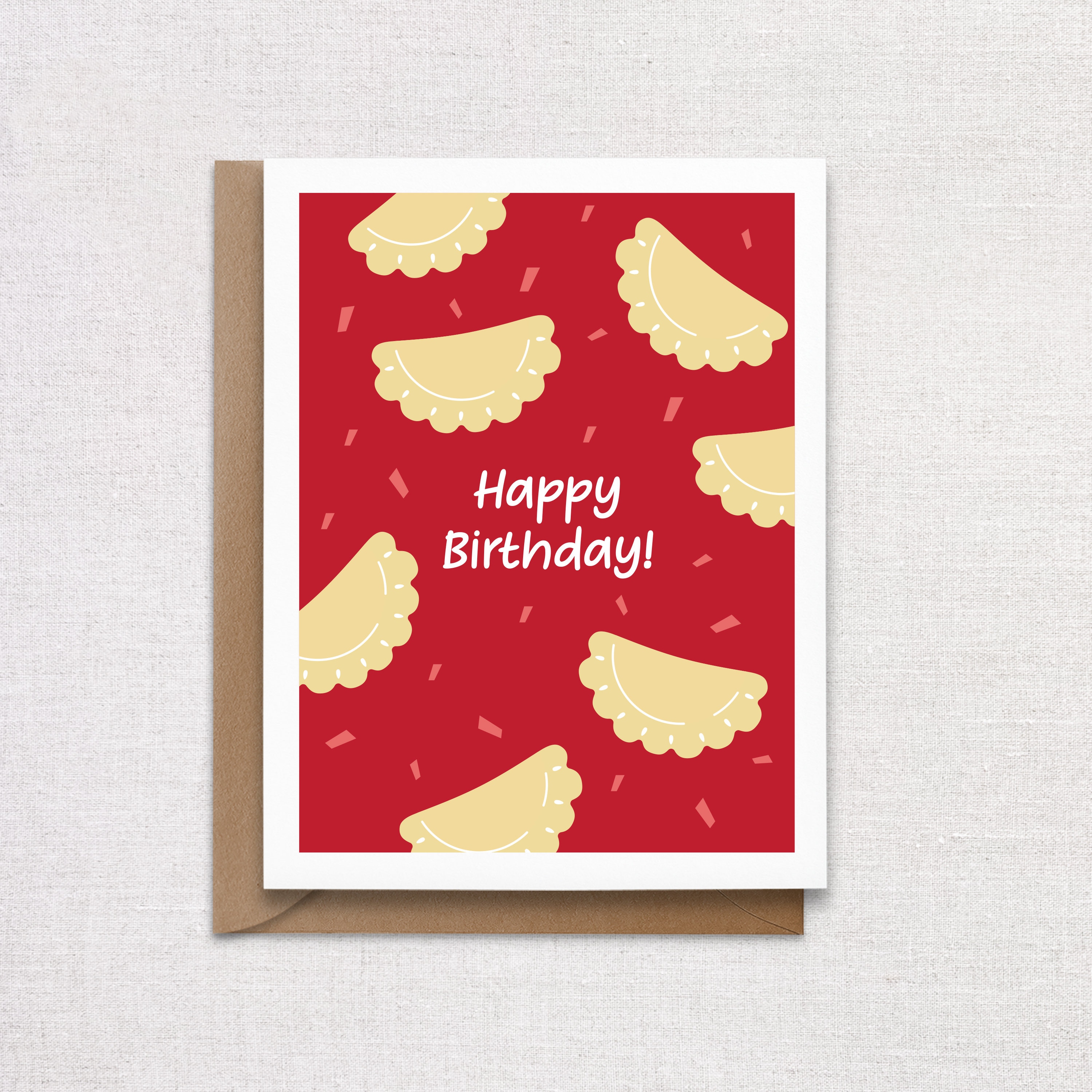 Pierogi Birthday Greeting Card. Pierogi Birthday. Blank Inside. - Etsy