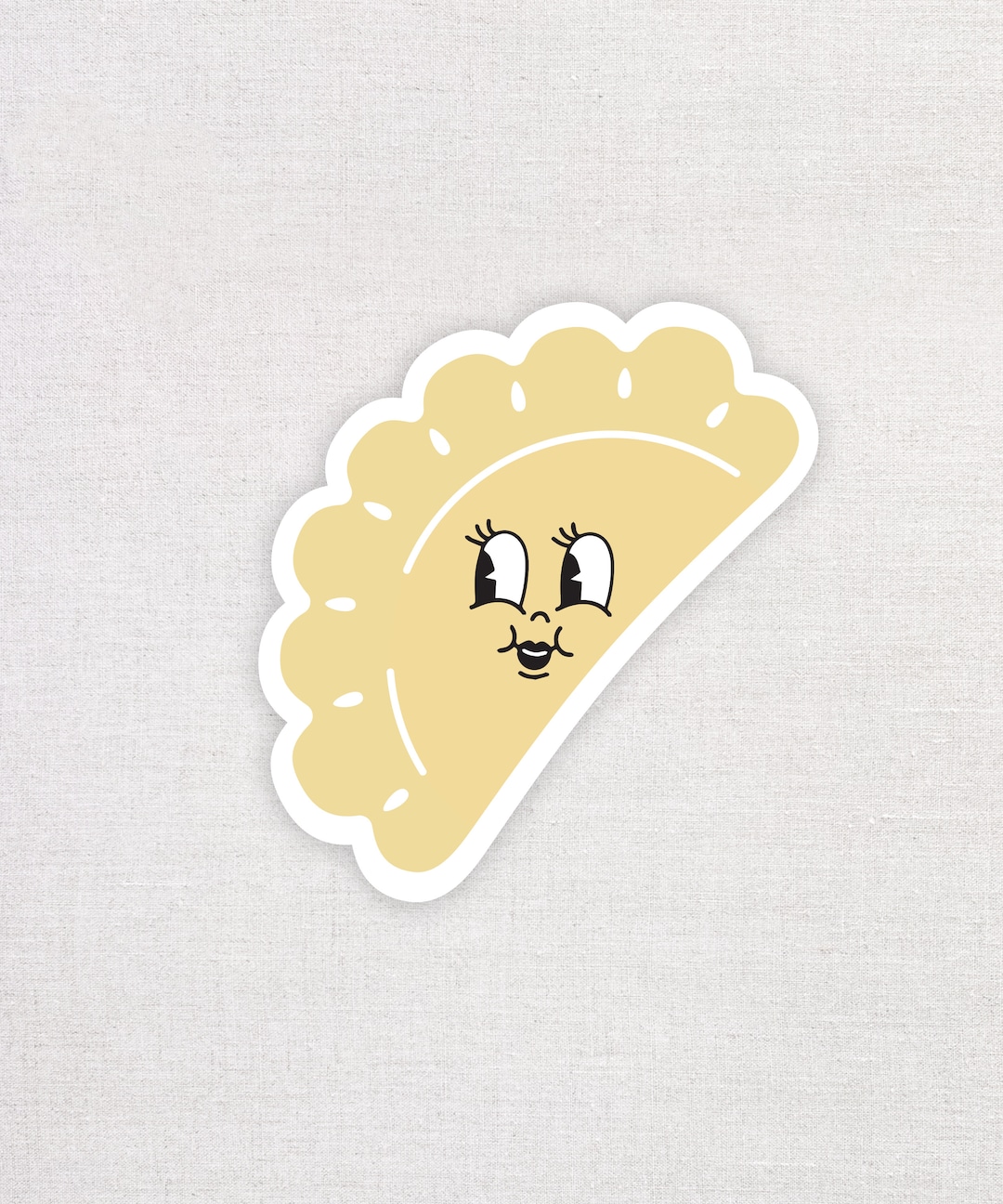 Pierogi Eco-friendly Sticker. Sustainable Water Bottle and Laptop ...