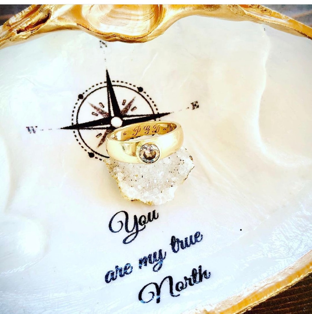 You Are My True North.. Proposal Shell - Etsy