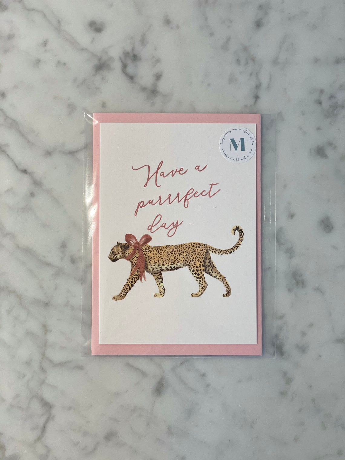 Leopard Greetings/ Birthday Card - Etsy