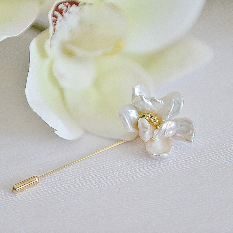 Brooches and Pins Flowers - Etsy Canada