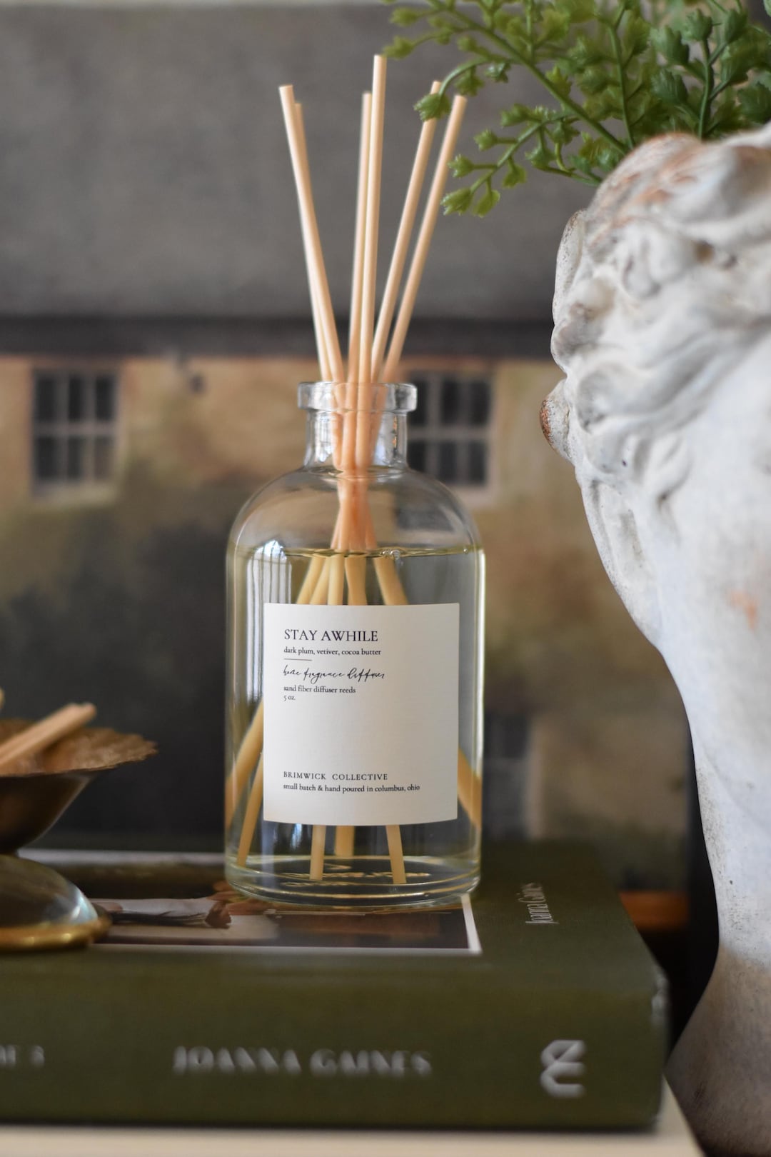 Scented Reed Diffuser: Non-toxic Home Fragrance, Aromatherapy - Etsy
