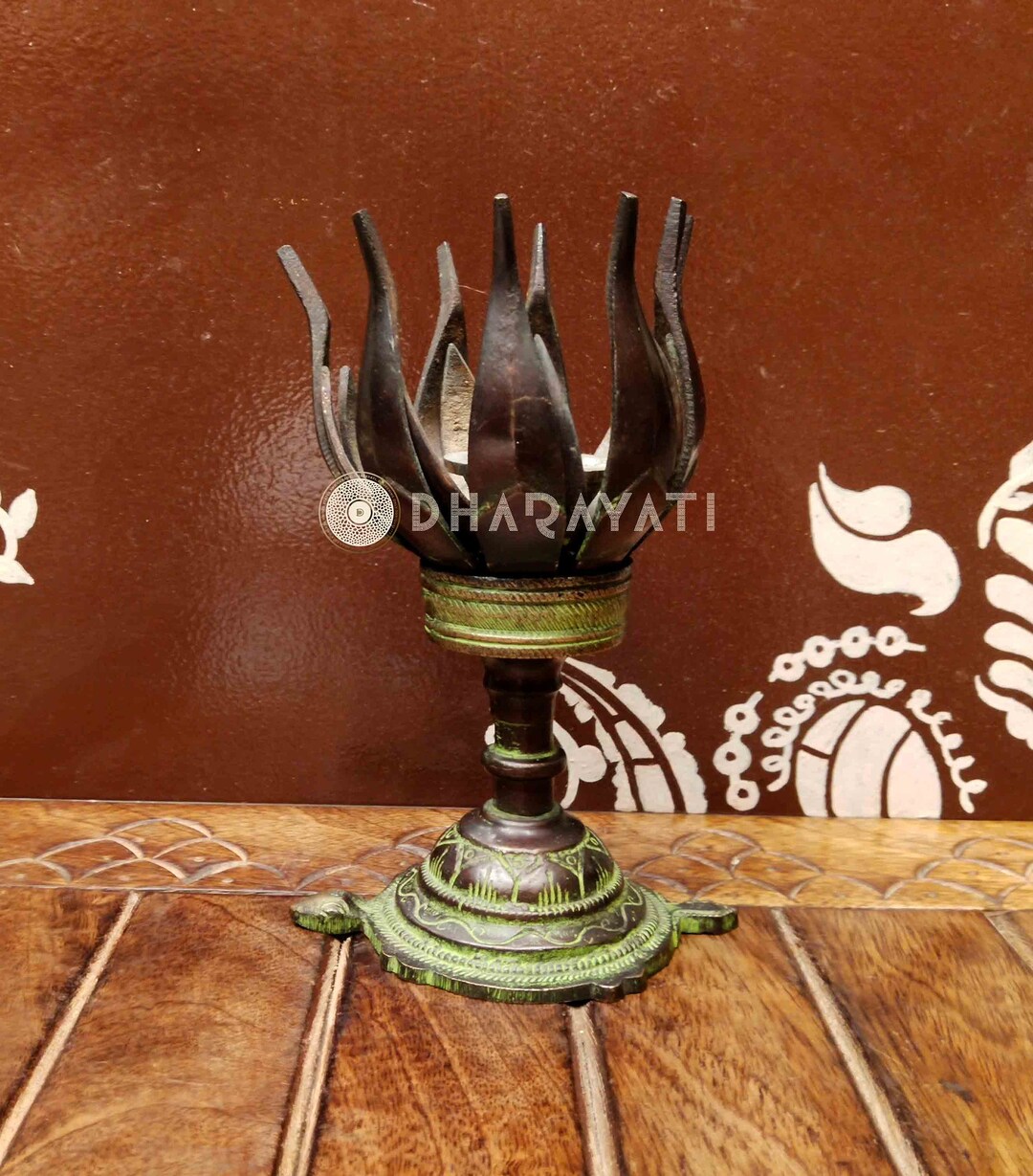 Brass Lotus Dhoop Stand - Etsy