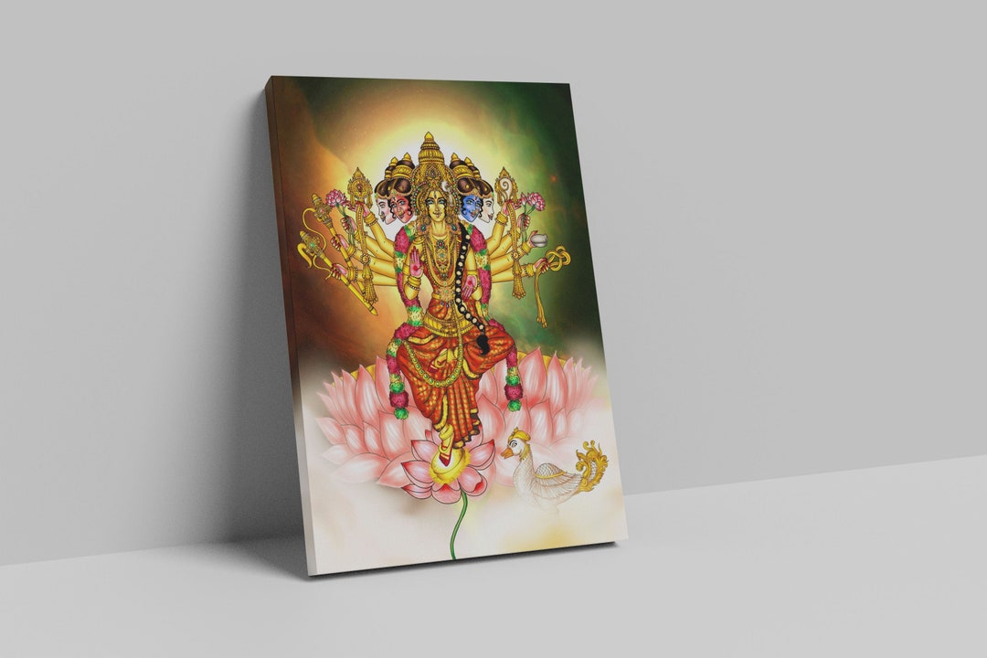 Sri Gayatri Devi | Canvas - Etsy