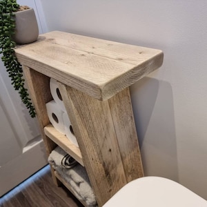 Narrow Console Table, Small Console Table, Slim Rustic Side Table, End ...