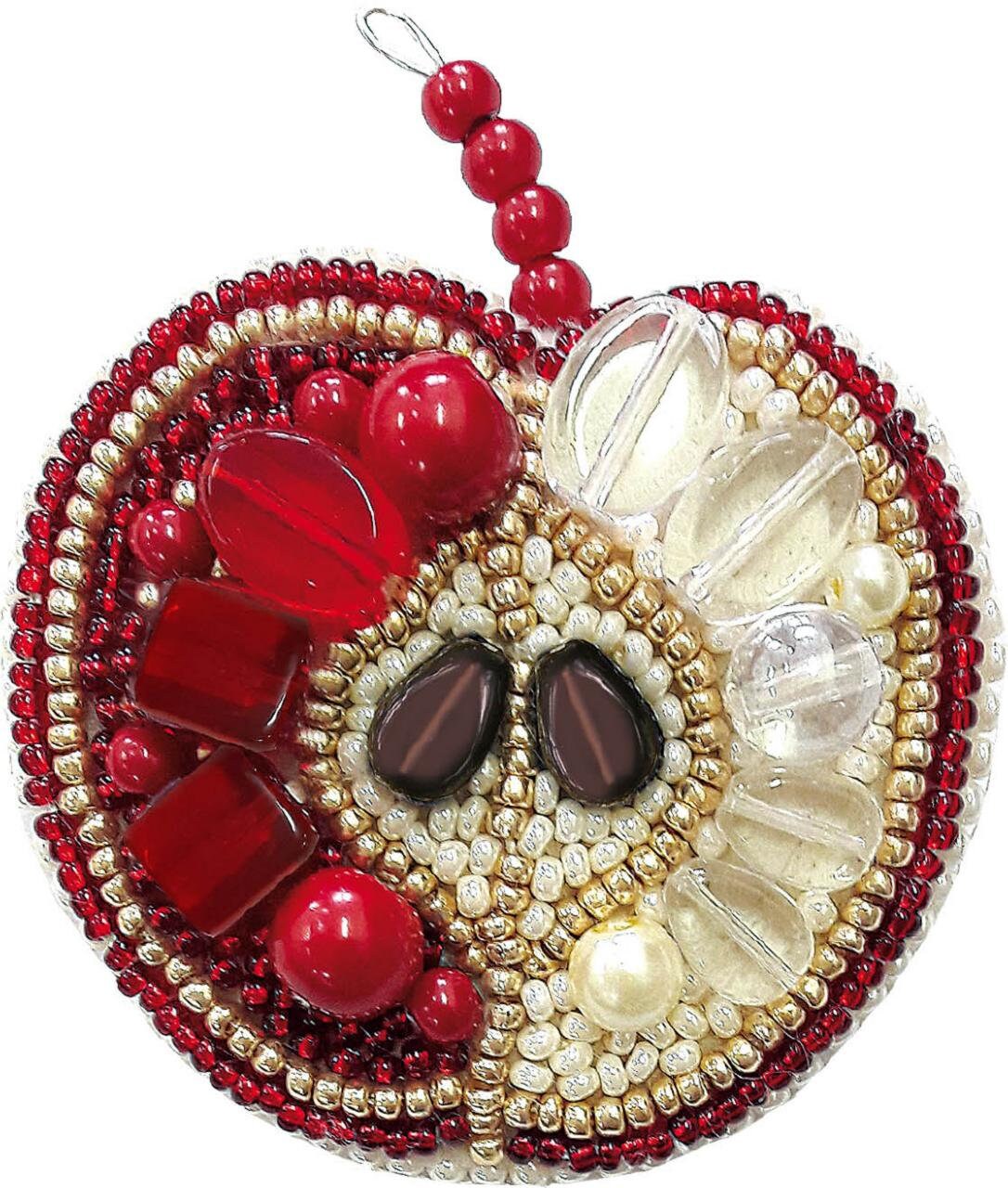 Brooch Bead Kit Red Apple - Etsy