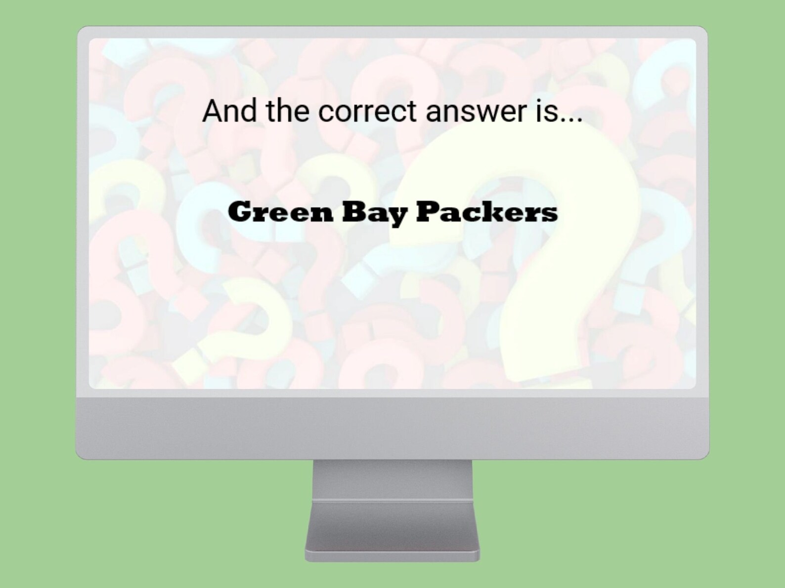 NFL Football Trivia V1 Zoom Powerpoint 35 Questions Virtual Trivia ...