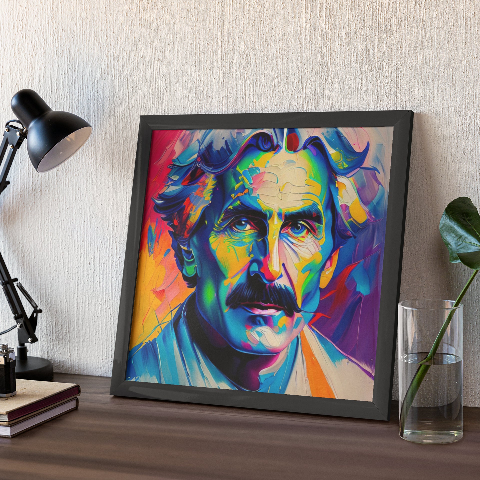 Tesla Oil Painting Digital Art Print for the Awesome Collector. Only ...