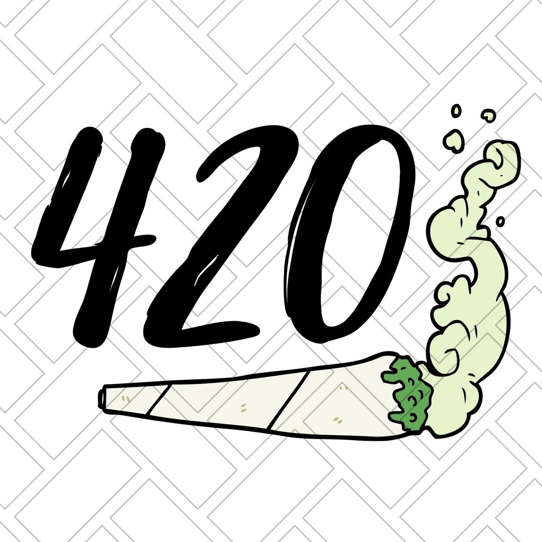 420 Smoke SVG for Cricut or Silhouette Funny T-shirt Svg Dxf Png Jpeg ...