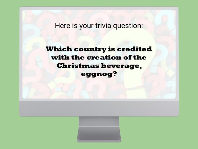 Christmas Trivia V1 Zoom Powerpoint 35 Questions Virtual Trivia - Play ...