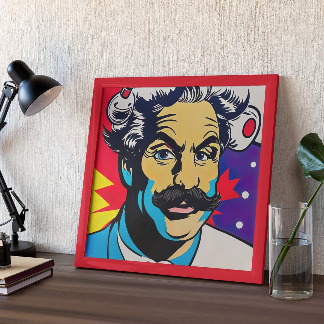 Mario Oil Painting - Digital Art Print for the Awesome Collector. Only ...