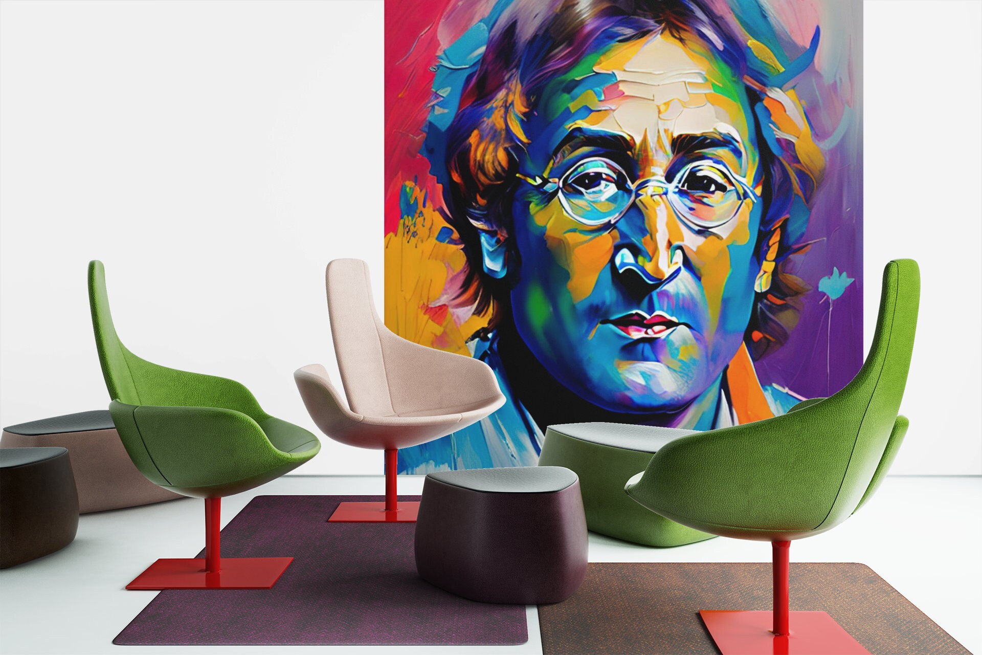 Lennon Oil Painting - Digital Art Print for the Awesome Collector. Only ...