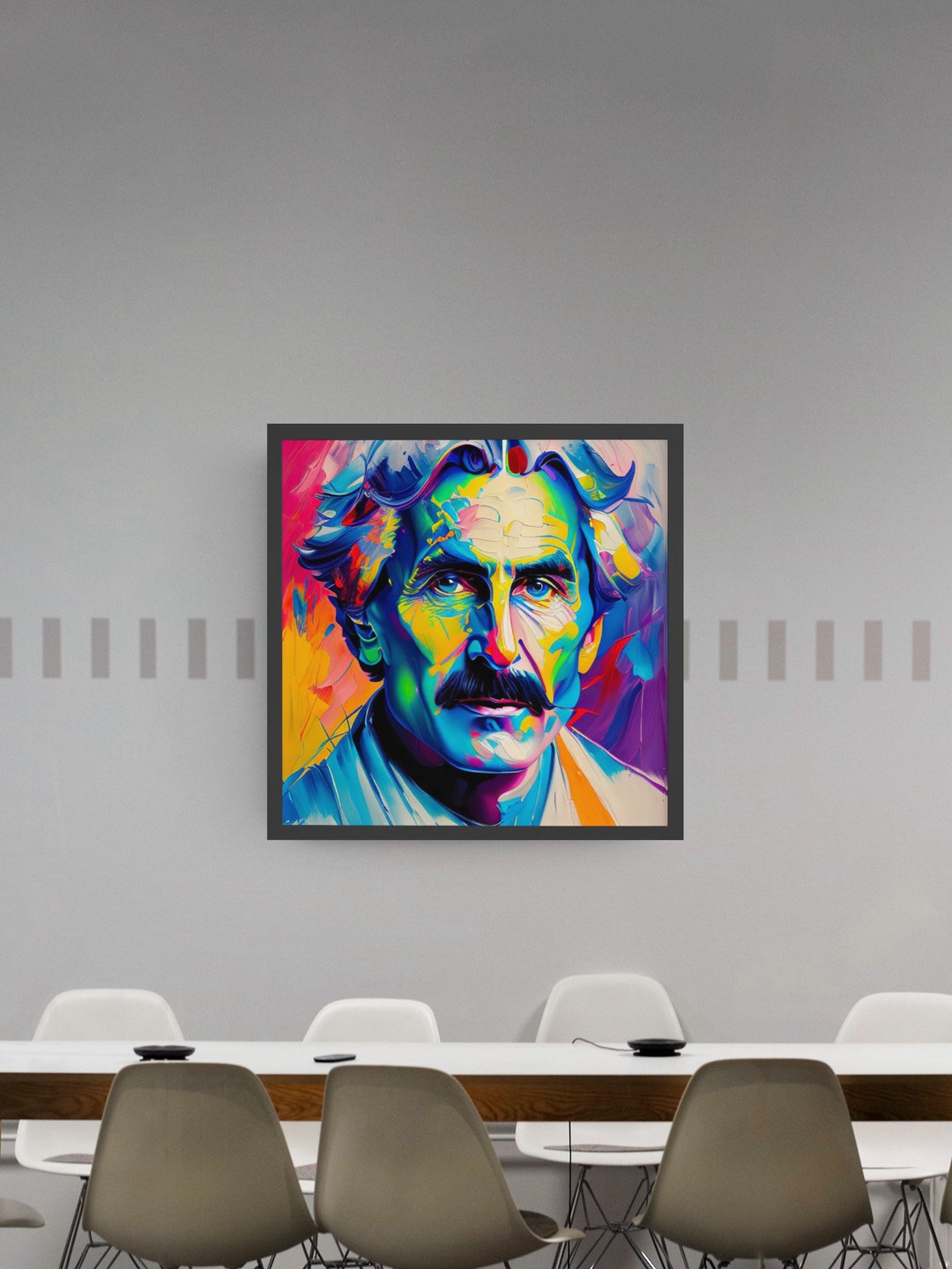 Tesla Oil Painting Digital Art Print for the Awesome Collector. Only ...