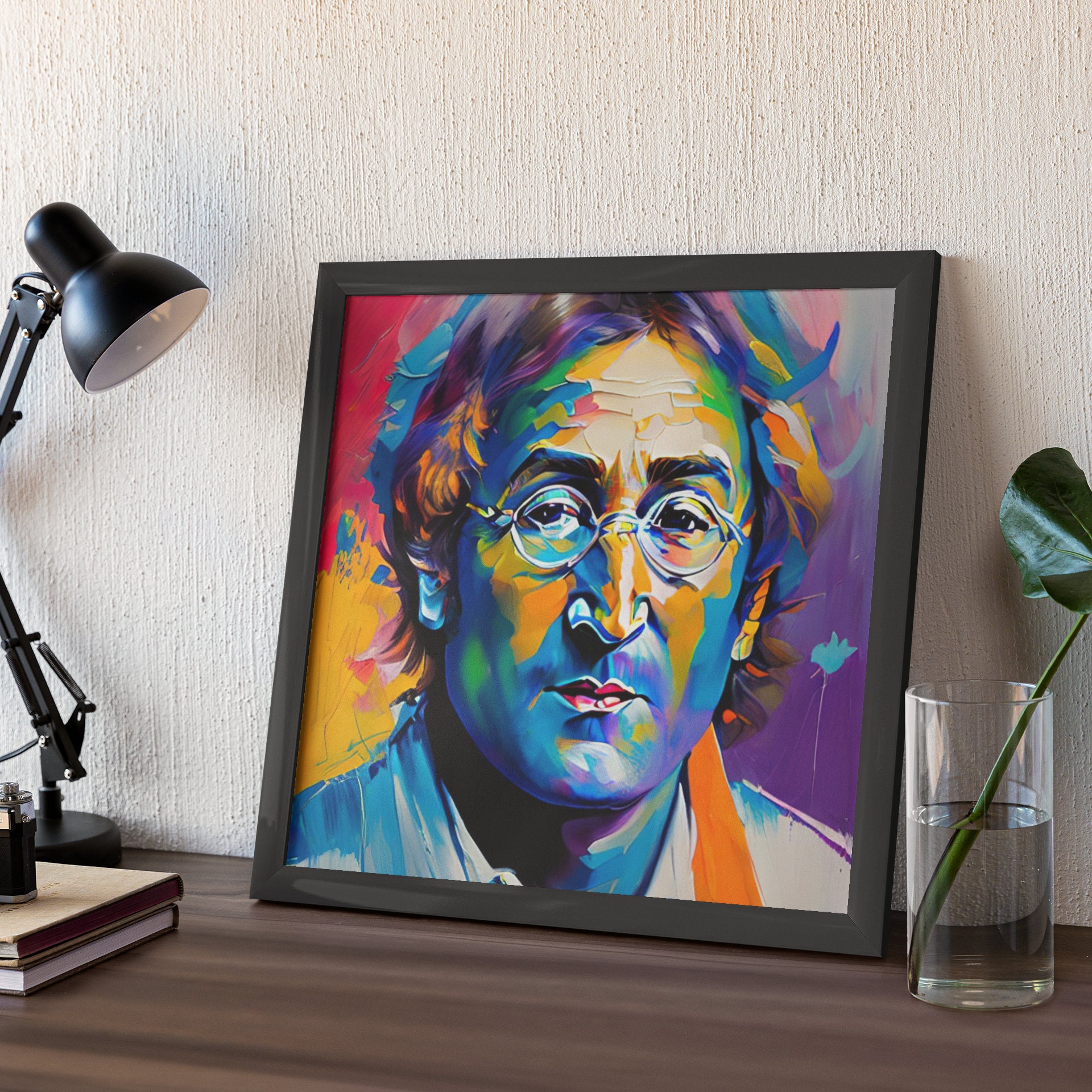 Lennon Oil Painting - Digital Art Print for the Awesome Collector. Only ...