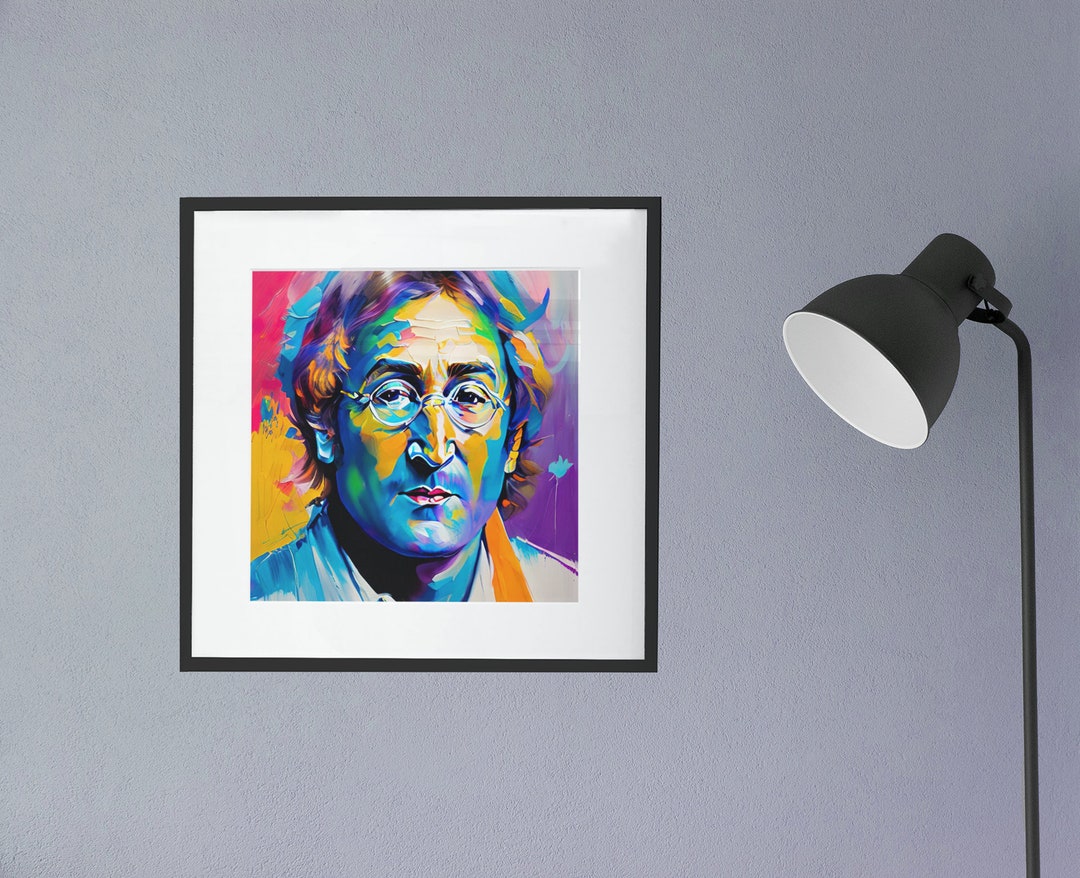Lennon Oil Painting - Digital Art Print for the Awesome Collector. Only ...