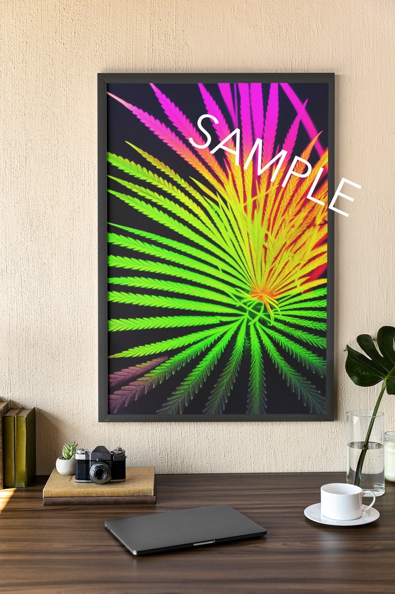 Cannabis Fireworks Marijuana Digital Art Print for the Cannabis ...