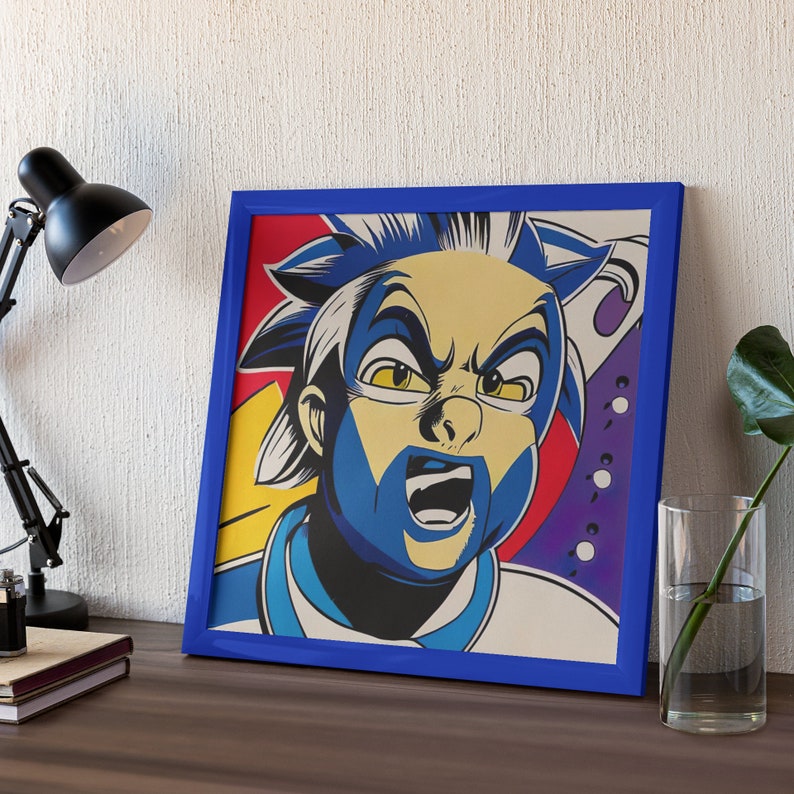 Sonic Oil Painting - Digital Art Print for the Awesome Collector. Only ...