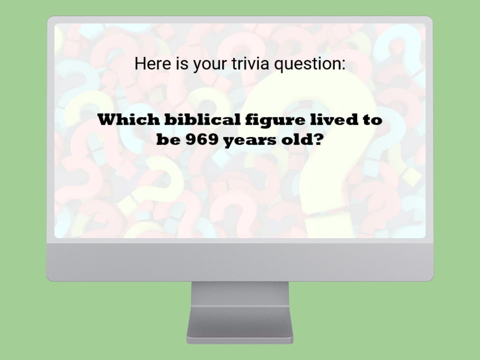 The Bible Trivia V1 Virtual Online Powerpoint Trivia for Zoom 35 Bible ...