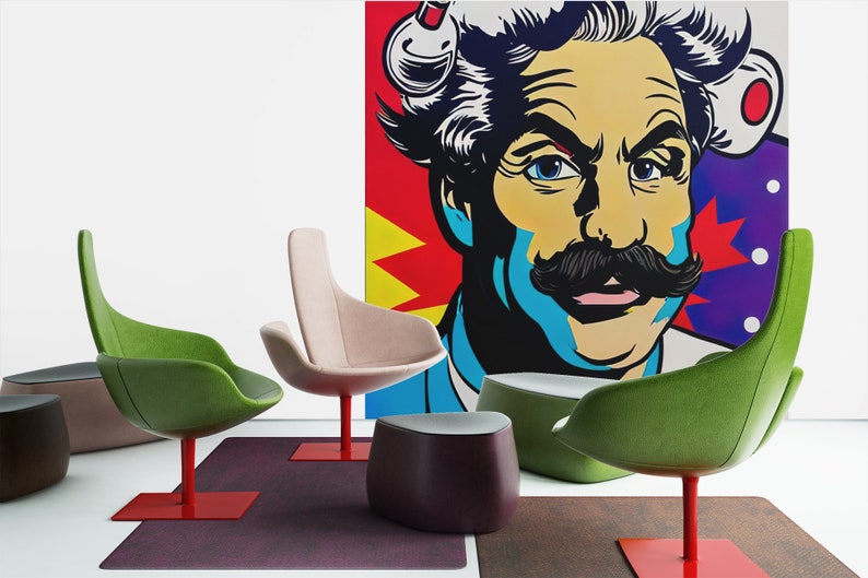 Mario Oil Painting - Digital Art Print for the Awesome Collector. Only ...