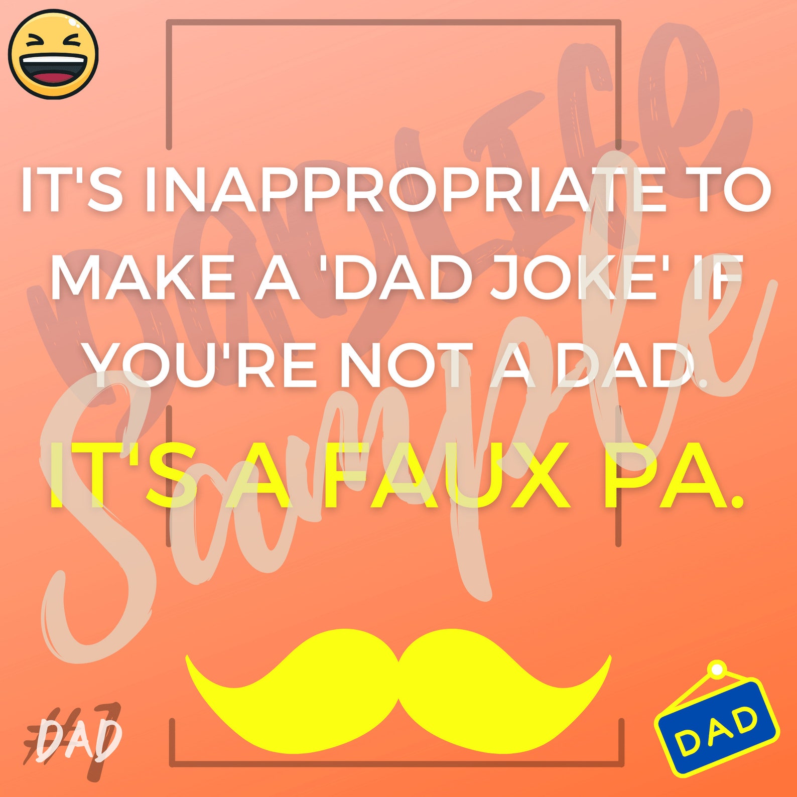 30 Daddier Dad Jokes Instagram/facebook Posts Digital Download Pack 4 ...