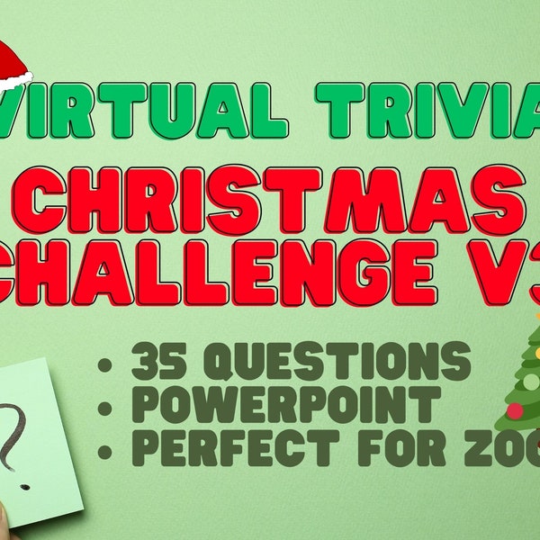 Holiday Trivia Downloadable - Etsy